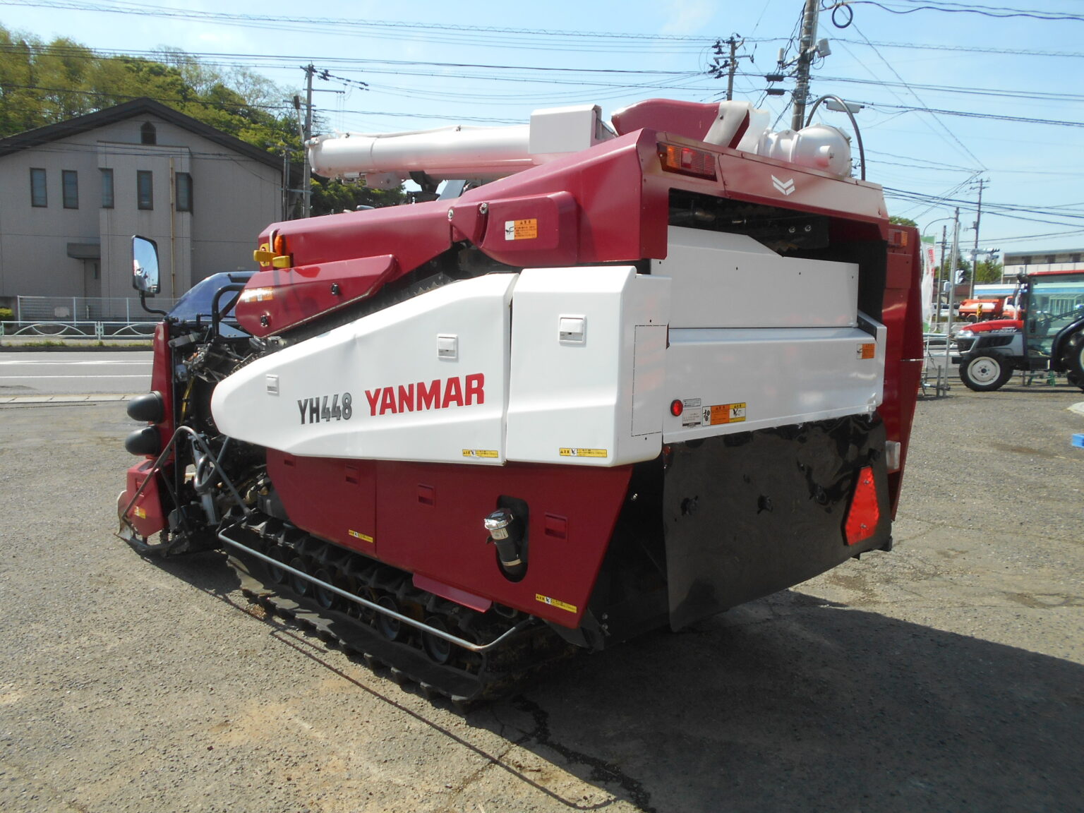 ヤンマー コンバイン YH448 福島店 | 農機具買取専門 農キング | 高価買取ならお任せを！安心の買取保証